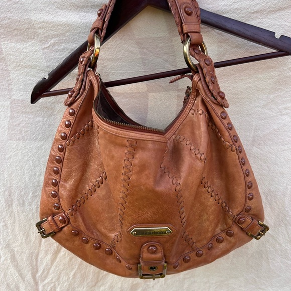 Isabella Fiore | Bags | Isabella Fiore Studded Shoulder Bag | Poshmark
